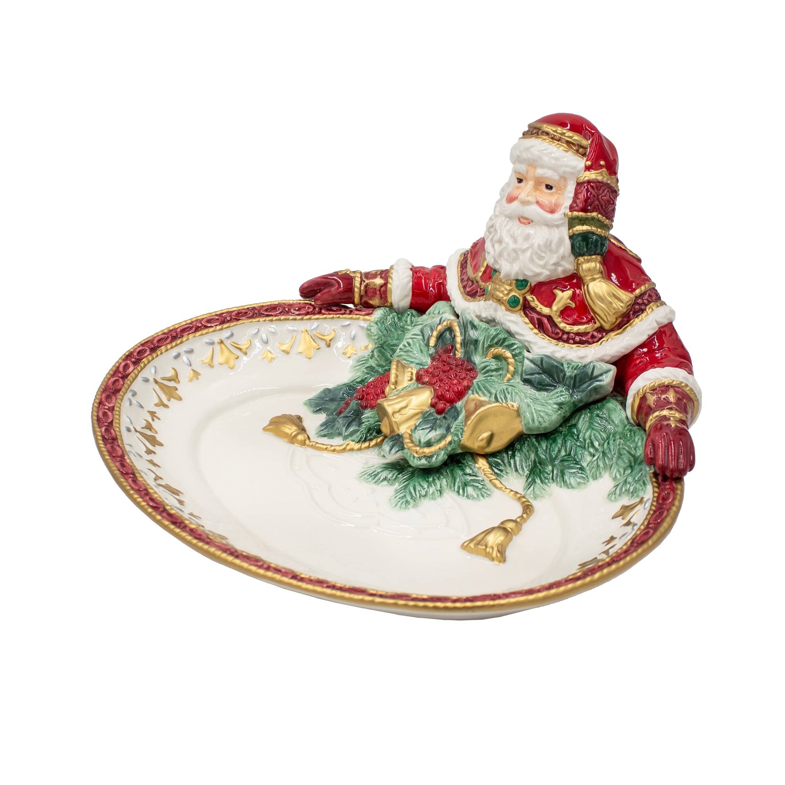 Noel Holiday Santa Serving Bowl