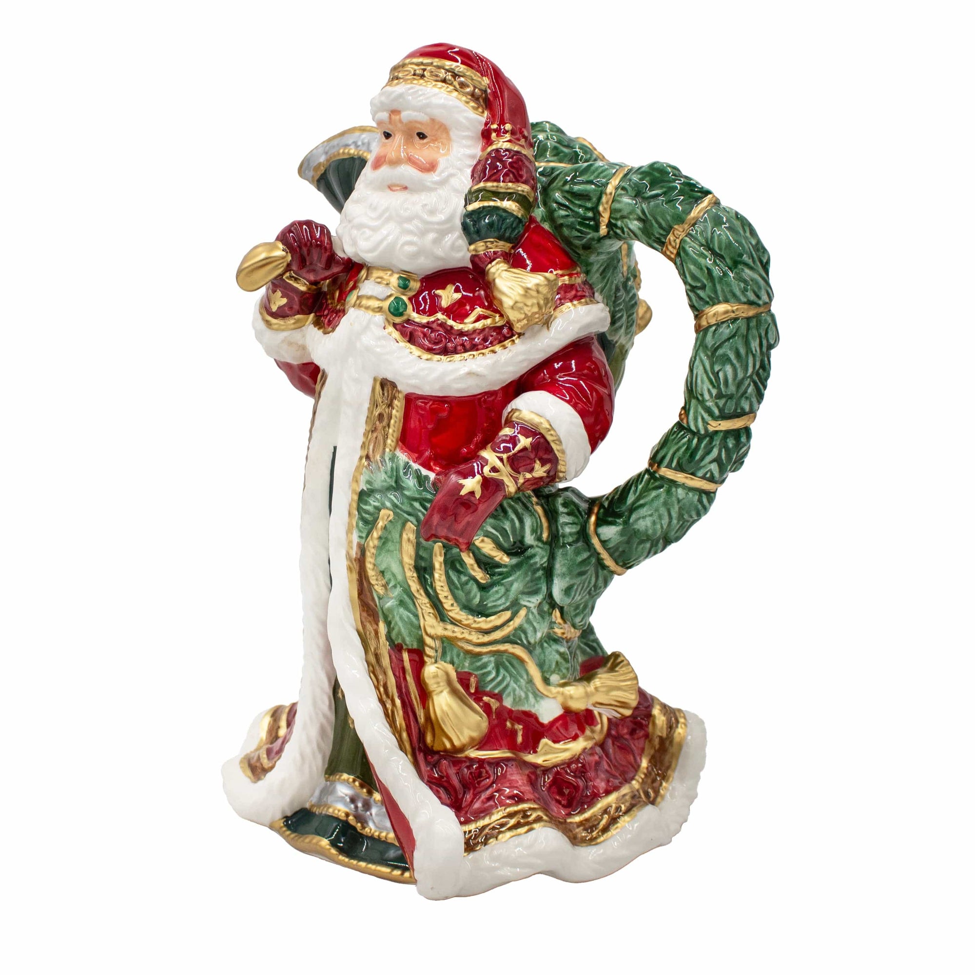 Noel Holiday Santa Pitcher