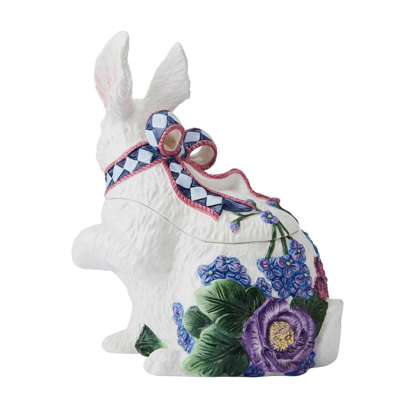 Jardin Rabbit Cookie Jar Figurine