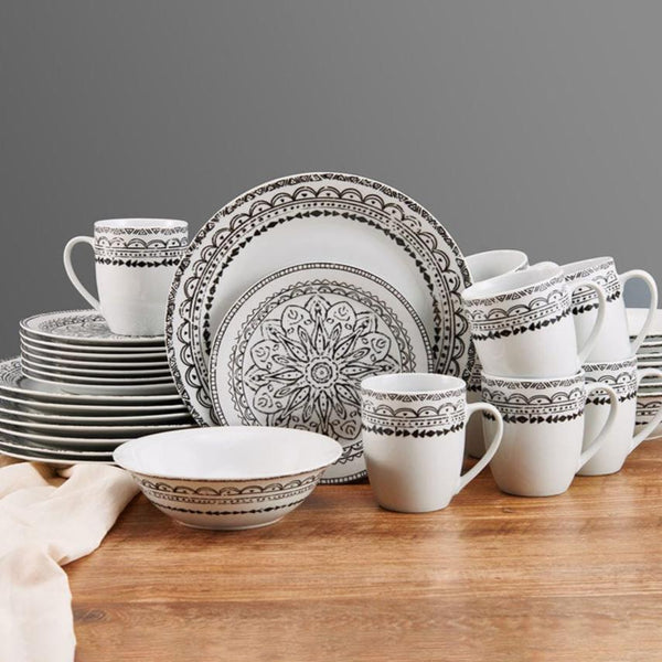 Gray dinnerware sets store