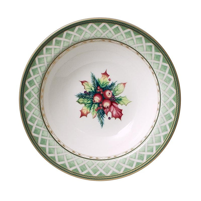 Winter Holiday 16 Piece Dinnerware Set, Service for 4