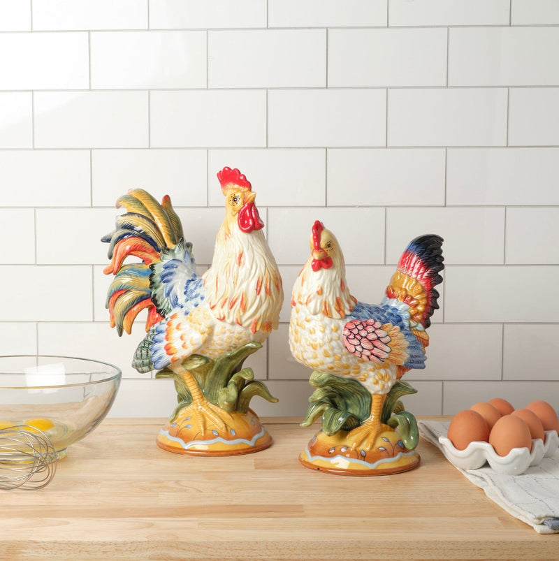 Rooster Figurines
