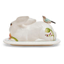 Meadow Rabbit Covered Butter Dish