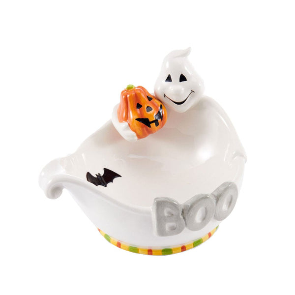 Halloween Boo Ghost Candy Bowl