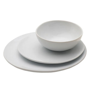 Everyday White® Organic 12 Piece Dinnerware Set, Service for 4