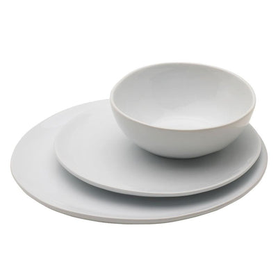 Everyday White® Organic 12 Piece Dinnerware Set, Service for 4