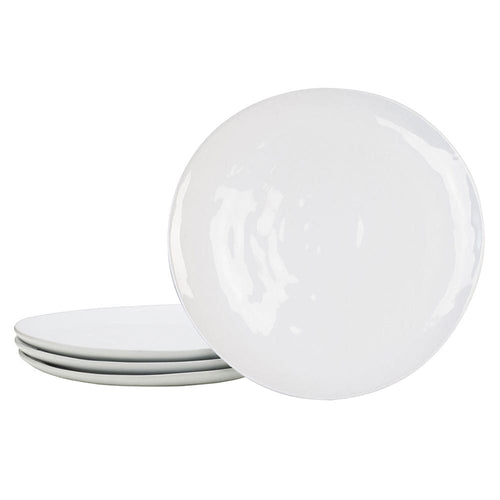 Everyday White® Classic Rim Set of 4 Dinner Plates
