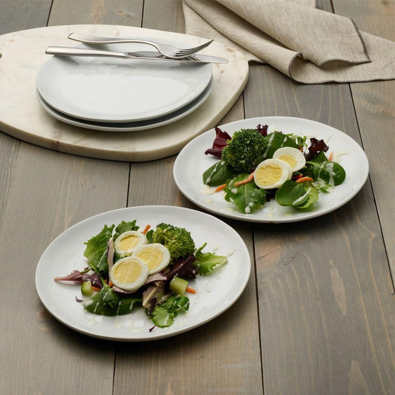 Everyday White® Organic Set of 4 Salad Plates