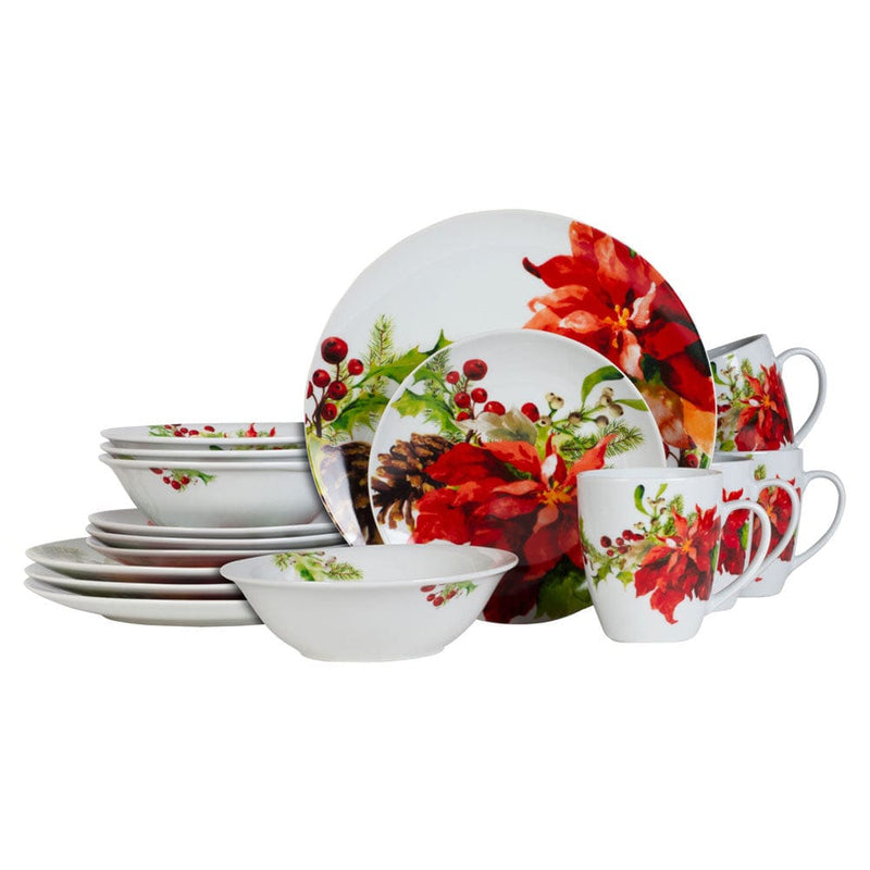 Holiday Home 32 Piece Dinnerware Set, Service for 8